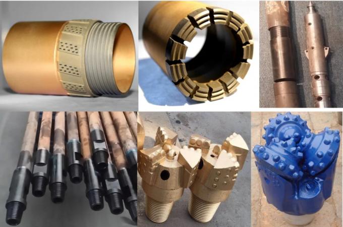 DTH Down The Hole Drilling Rig , 200 Meters Hard Rock Drilling Machine