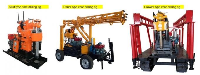 Coring Exploration Drilling Rigs Small Size Light Weight For Prospecting