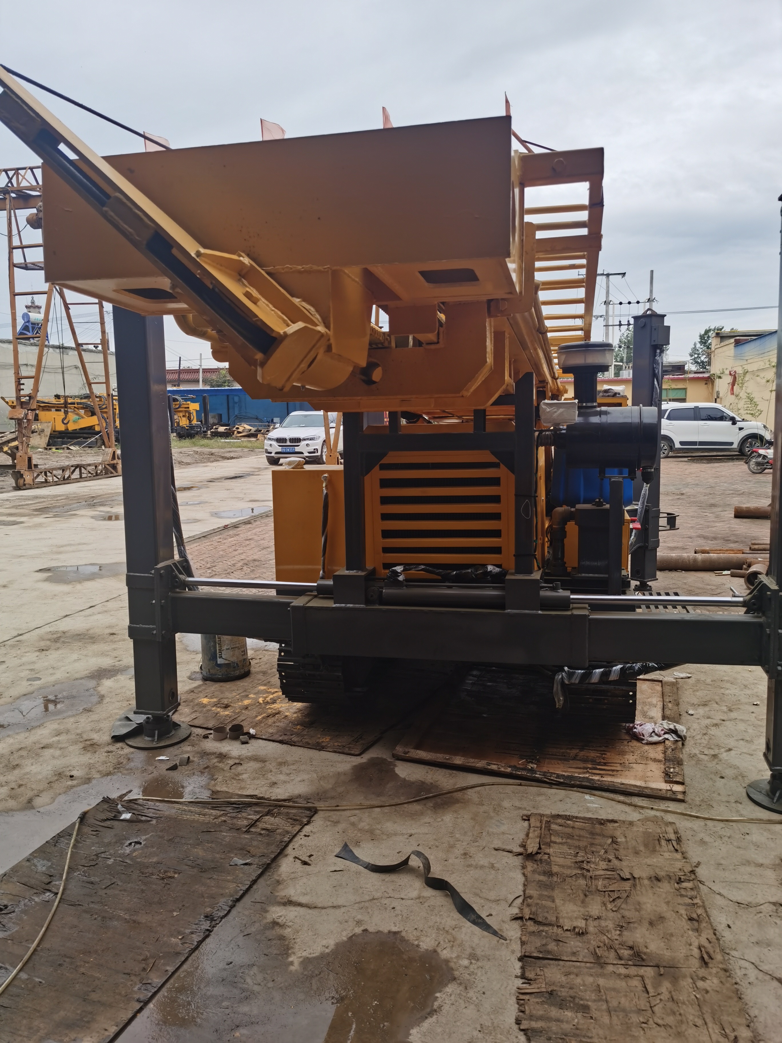 GL350S Fully Hydraulic Track Mounted Borehole Drill Rig Machines for ...