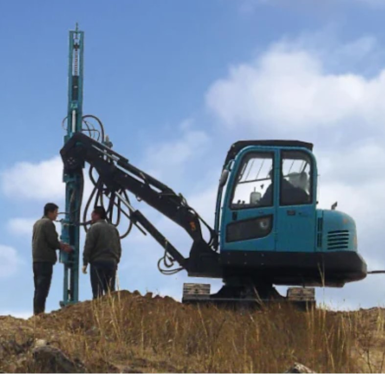 30m Blasthole Mining And Drilling Equipment 2.4Mpa High Pressure For ...