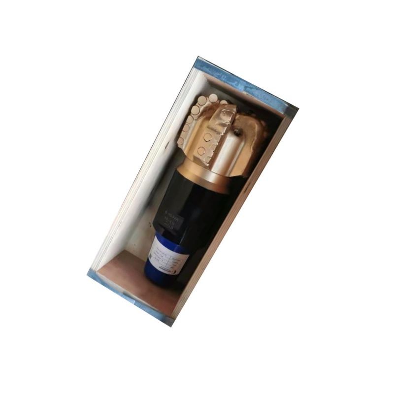 8" Five Blades Hard Rock Drill Bits PDC Steel Body For Borehole Drilling