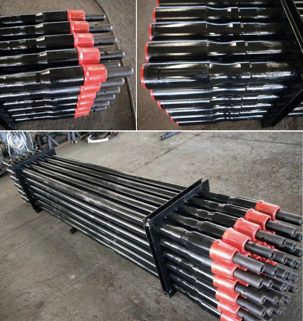 Forged Integral Drilling Steel Pipe , Directional Drill Rods DW Thread Type