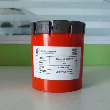 Bq Nq Hq Pq Impregnated Diamond Core Bits With Reaming Shell